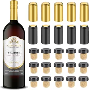 Amazon.com: Wine Sealer for Wine Bottles - 50 pcs Wine Bottle Resealer ...