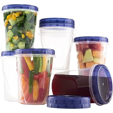 Amazon.com: Ball Jar 8-Ounce Plastic Freezer Jar - 3 pack: Home & Kitchen