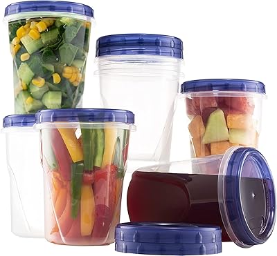 Amazon.com: Ball Jar 8-Ounce Plastic Freezer Jar - 3 pack: Home & Kitchen