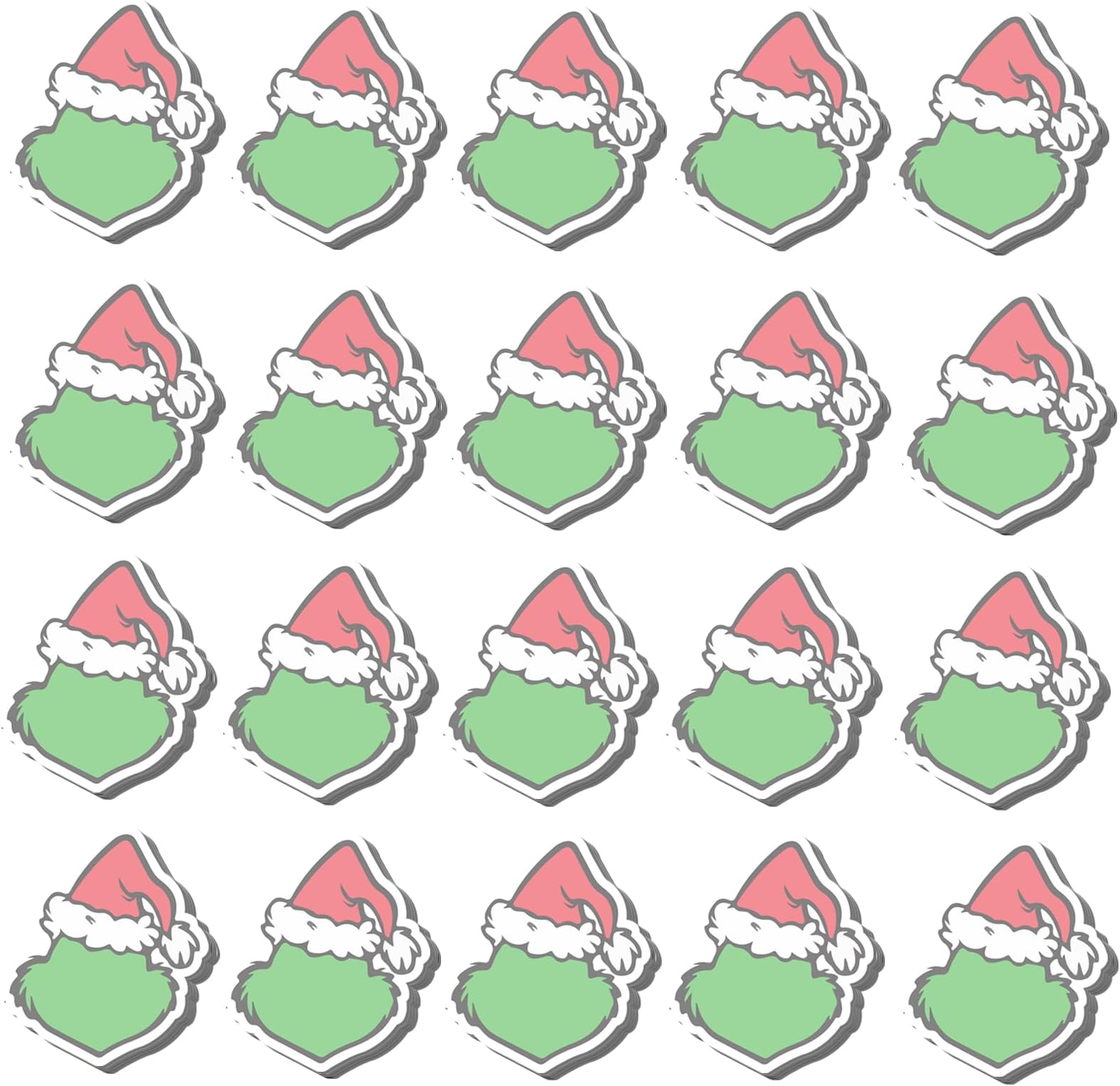 Amazon.com : 36Pcs Christmas Sticky Notes 720 Sheets Winther Snowflake ...