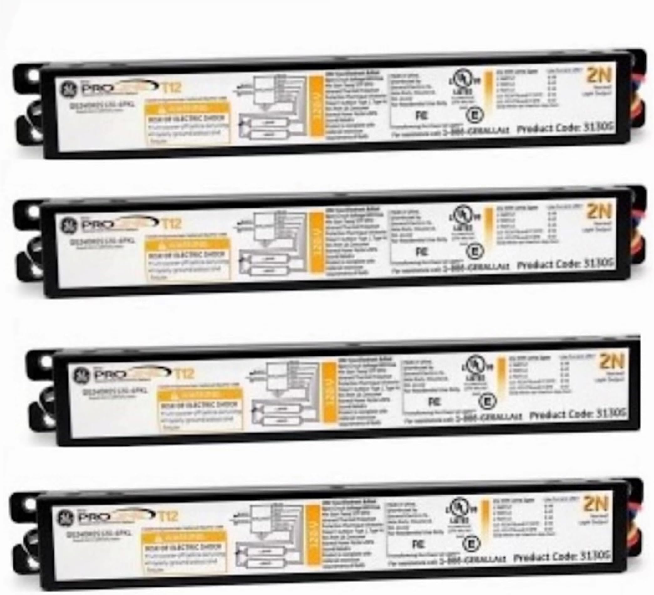 Philips Advance ICN-2S40-N Electronic Ballast, T12 Lamps, 120/277V ...