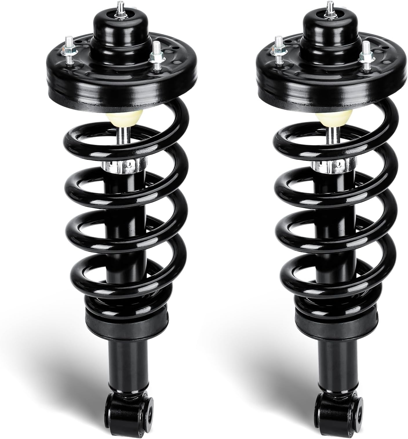 Amazon.com: Rear Complete Struts Assembly w/Coil Spring Shock Absorber ...