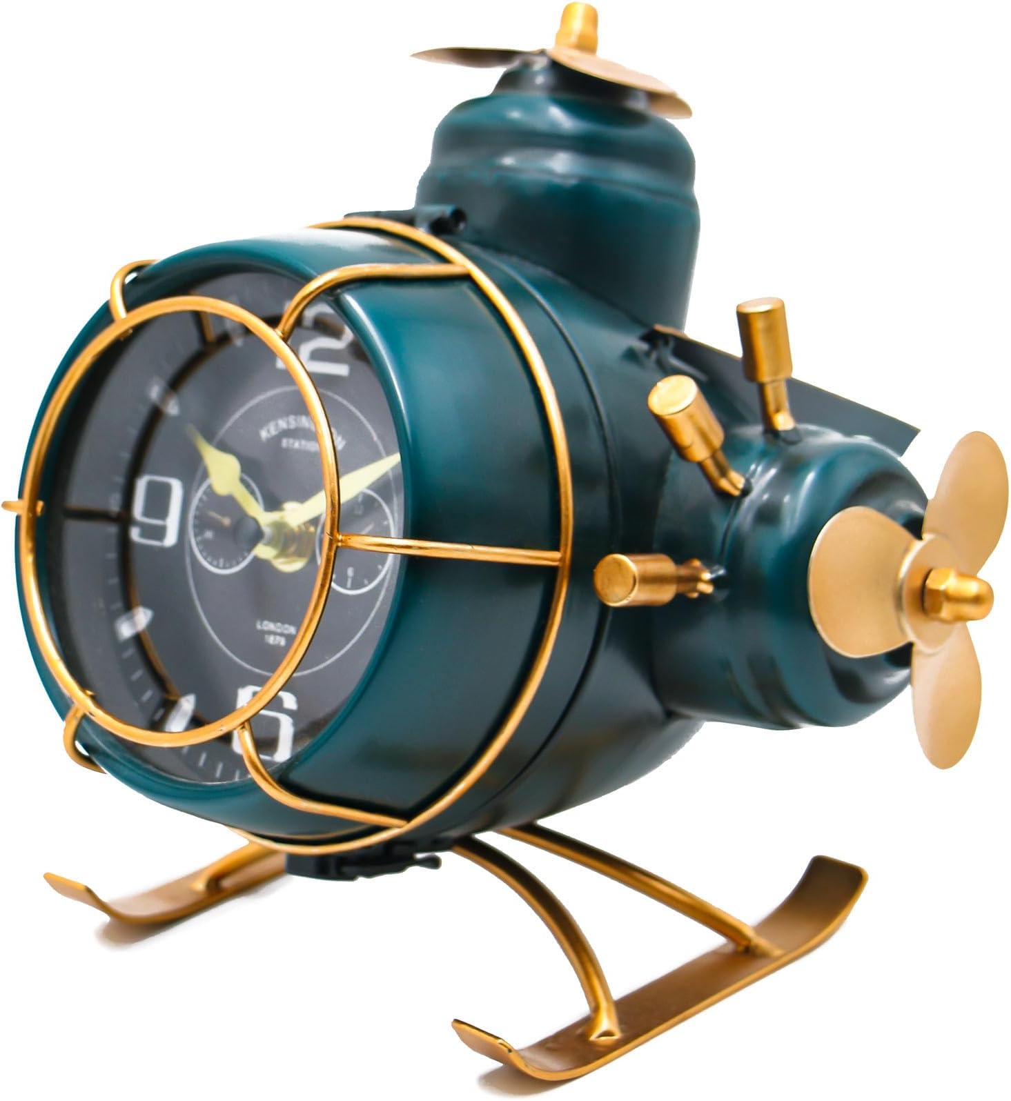 Amazon.com: Veronese Design 6 1/8 Steampunk Time Machine Clock Secret ...