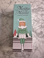 Amazon.com: Martha Stewart Martha on a Mantle 2024 Christmas Elf Doll ...