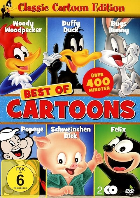 Amazon.com: Best of Cartoons [ Classic Cartoon Edition ] [2 DVDs ...
