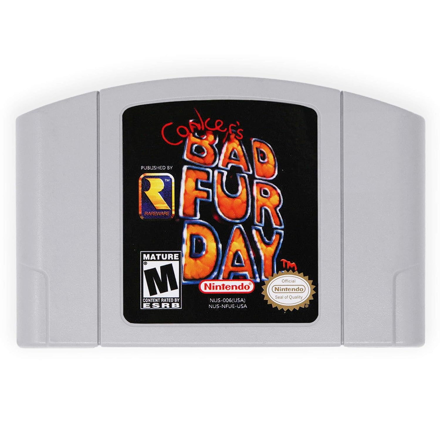 Amazon.com: Nintendo 64 Conkers Bad Fur Day N64 Game Cartridge Console ...