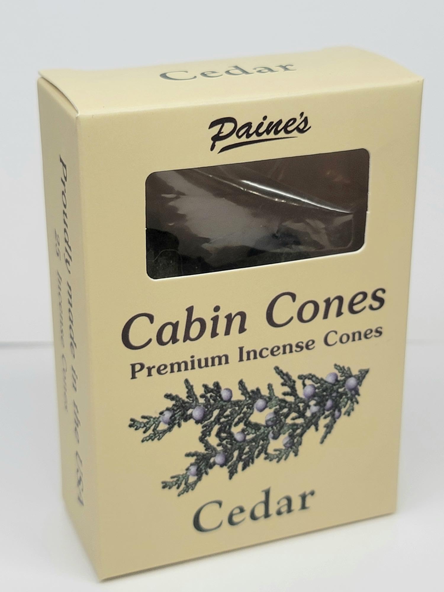 Amazon.com: Paine's Red Cedar - 32 Cones With Holder - Real Wood ...