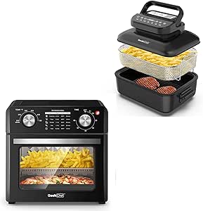 Amazon.com: Geek Chef Air Fryer 10QT, Countertop Toaster Oven, 4 Slice ...