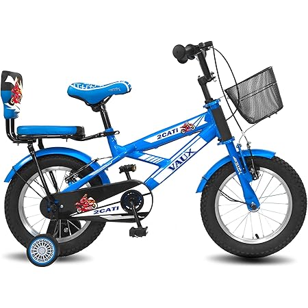 Buy Vaux 2Cati Cycle for Kids 3 to 5 Years with Sidewheels, Basket ...