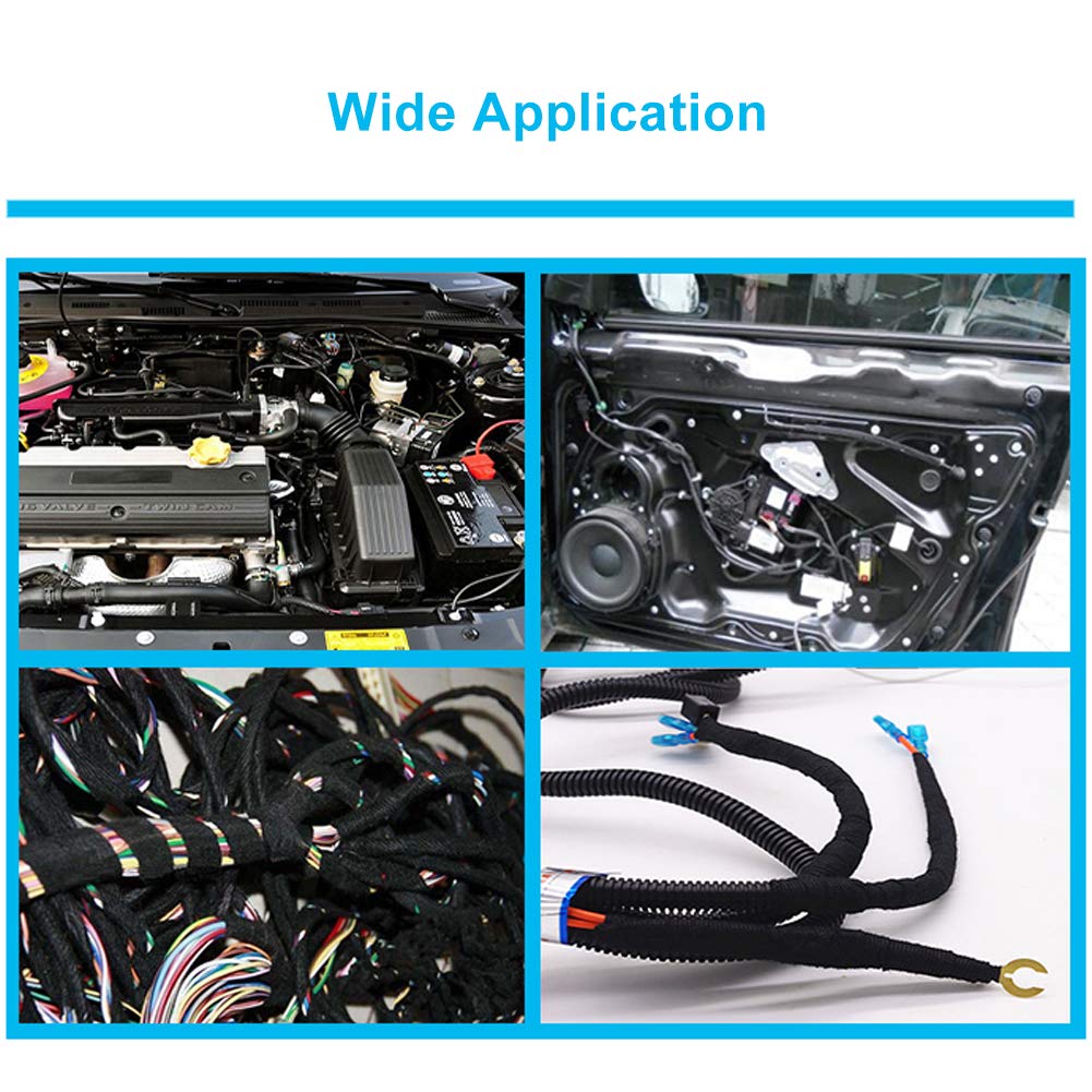 Electric Tape Automotive Wiring Harness Tape - Self-Adhesive Anti ...