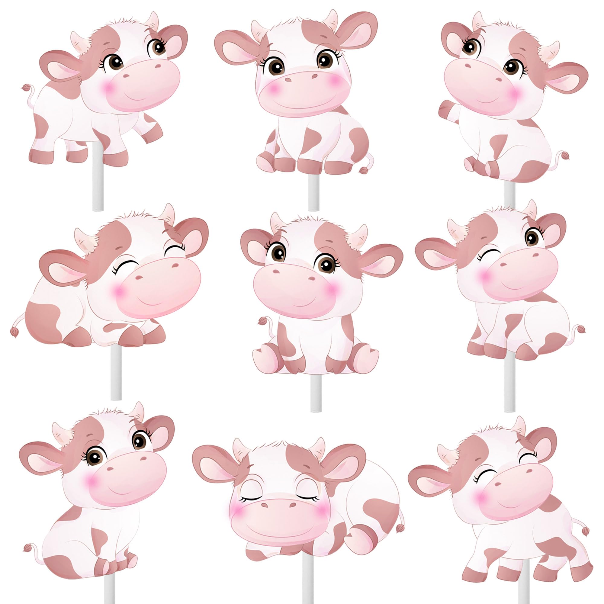 Baby Girl Cow Clip Art