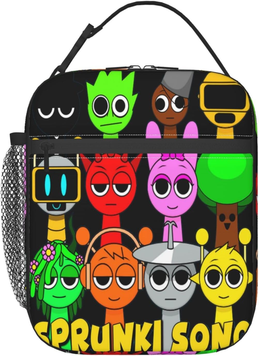 Amazon.com: DUGWMGS Sprunki Lunch Bag Portable Waterproof Lunch Box ...