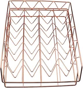 Amazon.co.jp: Document Trays Tabletop Storage Rack Desktop File ...