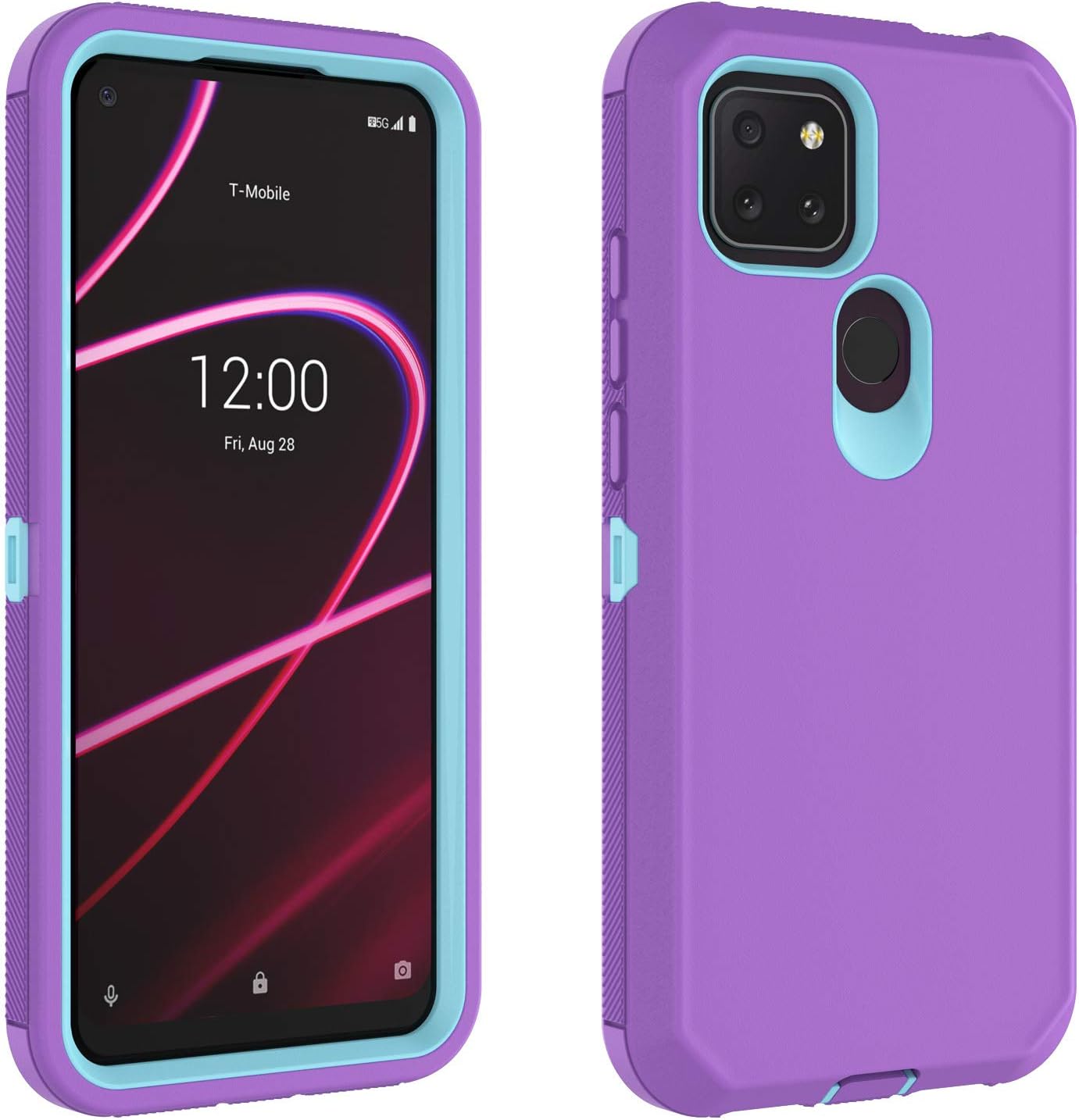 Amazon.com: Asuwish Phone Case for T-Mobile Revvl 5G Cover Hybrid ...