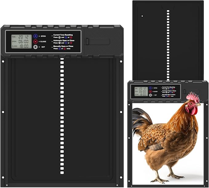 KACNON Aluminium Automatic Chicken Flap - Electric Chicken Flap with ...