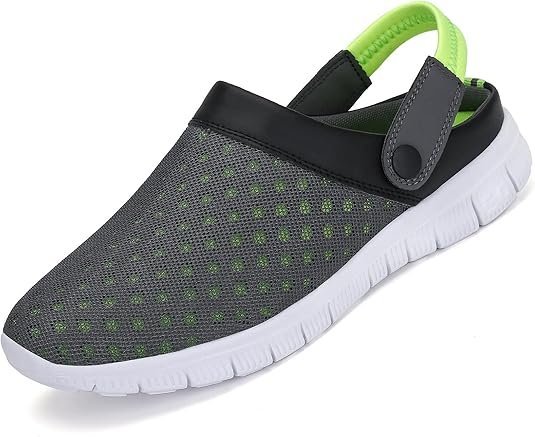 SAGUARO Men Women Unisex Breathable Mesh Net Slippers Beach Hollow Out ...