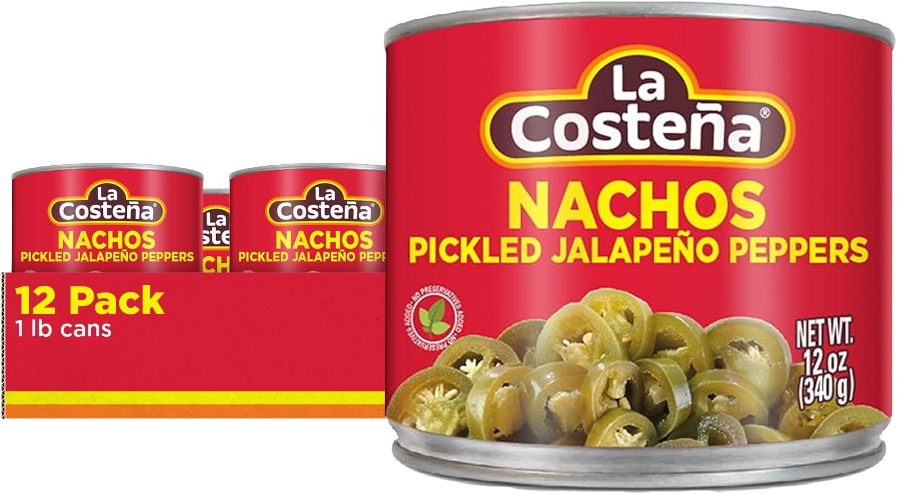 Amazon.com : La Costena Pepper Jalapeno Whole 26 OZ : Chile Peppers ...