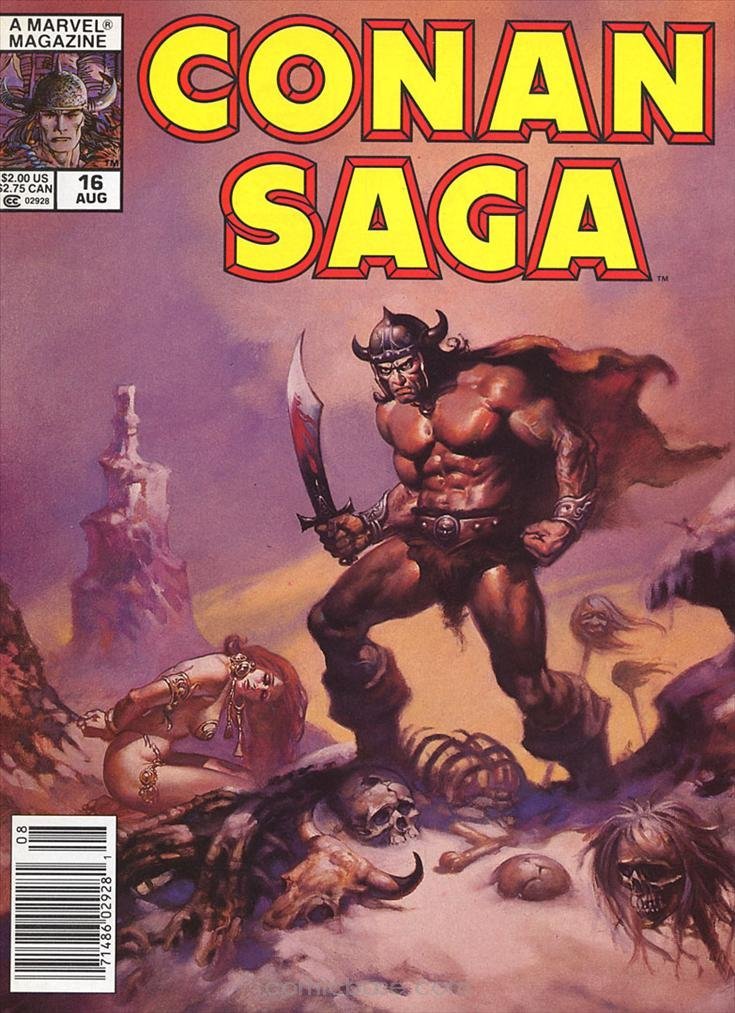 Amazon.com: Conan Saga No. 16 : August 1988: Robert E. (creator ...