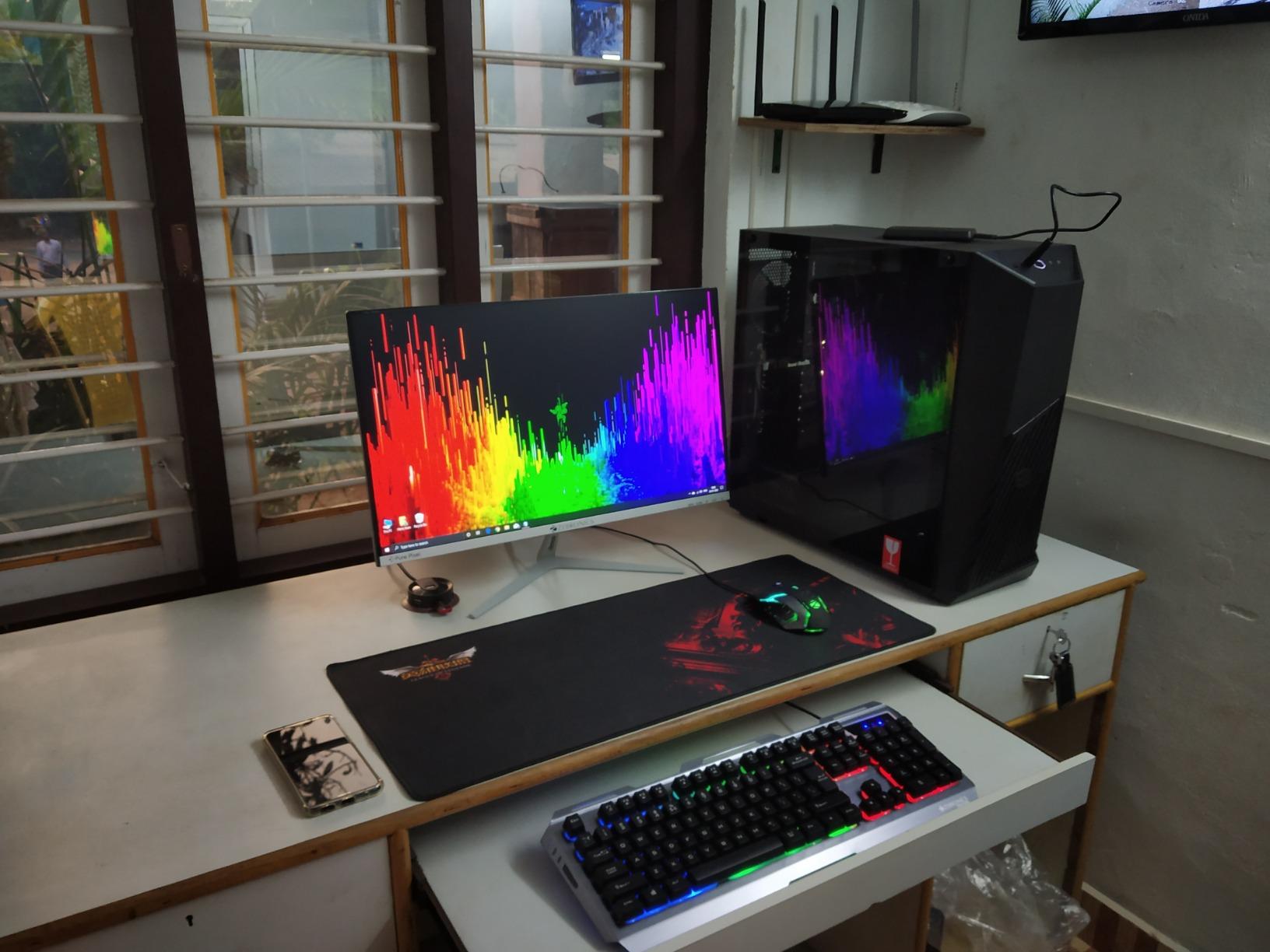 (Refurbished) Zebronics 23.8inch (60.4cm) LED Monitor (White) : Amazon ...