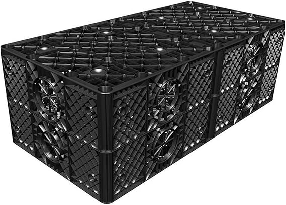 EcoGrid Graf Soakaway 300 Litre | Storm Drain Crate with 100gsm ...