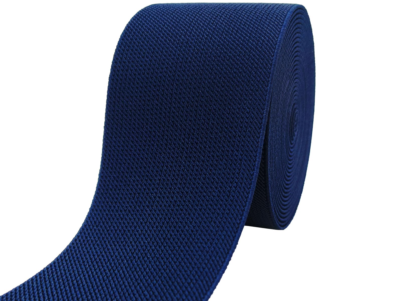 Amazon.com: JESEP YONG Navy Blue Knit Elastic Band 3 inch 5 Yards ...