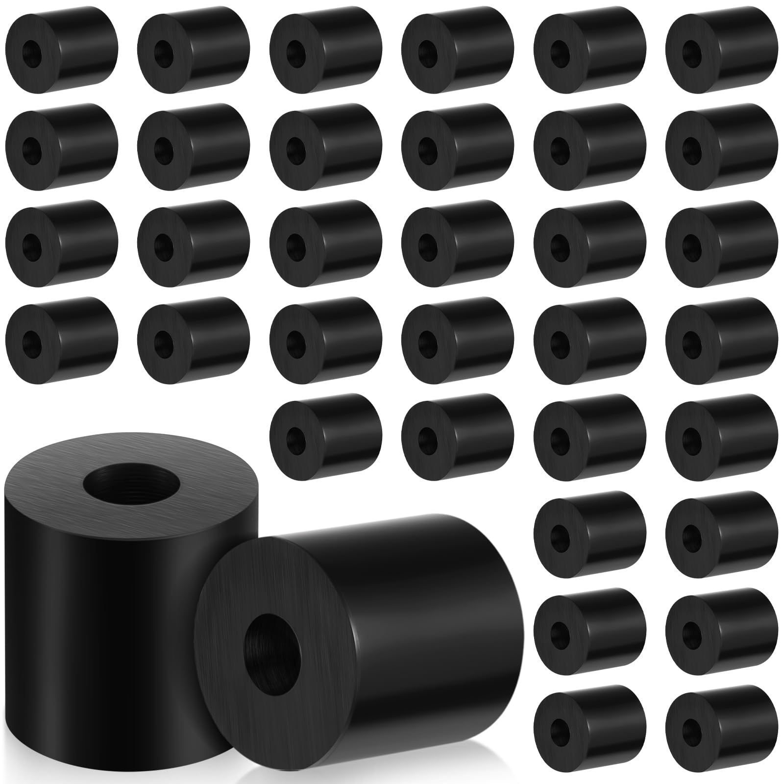 Snapklik.com : Fabbay Multi Purpose Rubber Spacer Black Rubber Bushings ...