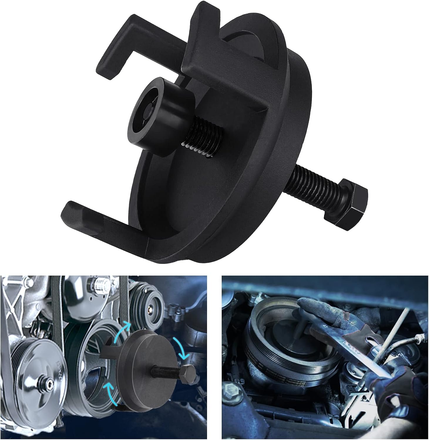 Amazon.com: 25264 Harmonic Balancer Puller for GM LS Engines - Quickly ...