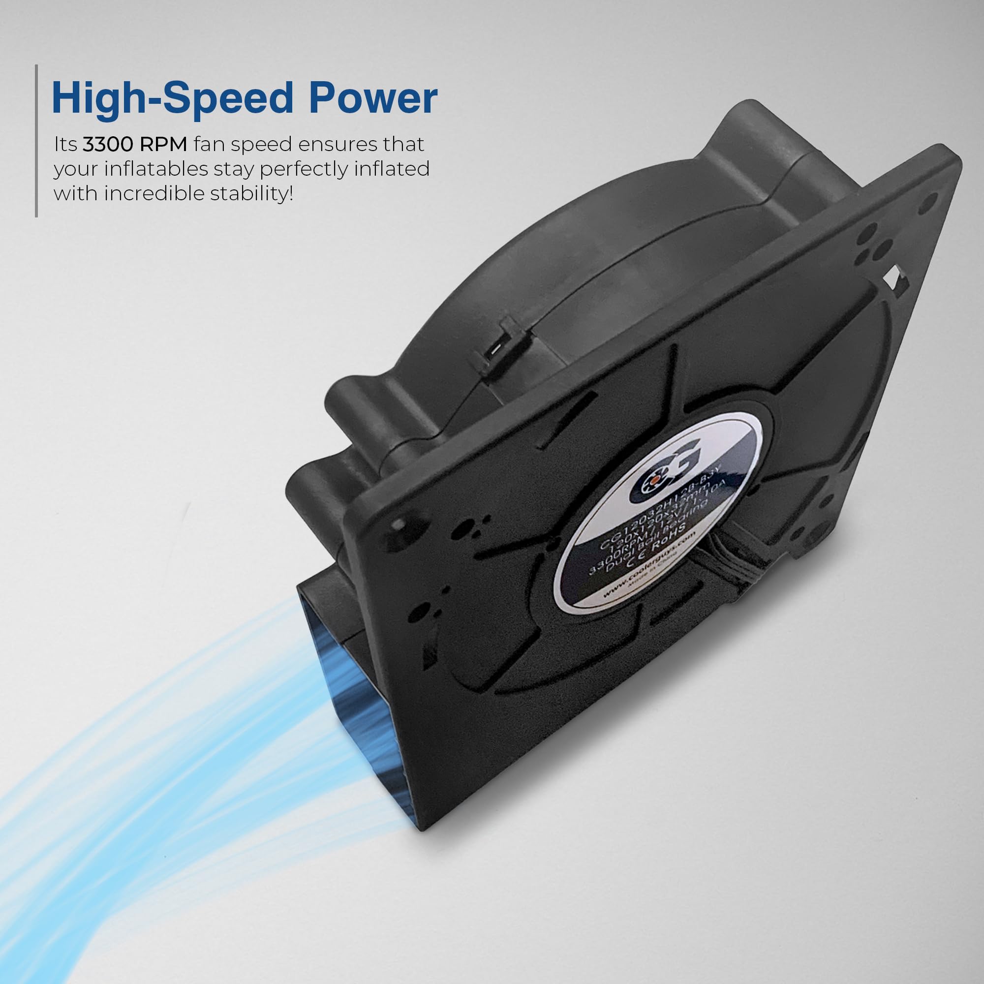 Replacement Fan For Inflatable Decorations Estink Mini Blower Fan, DC ...