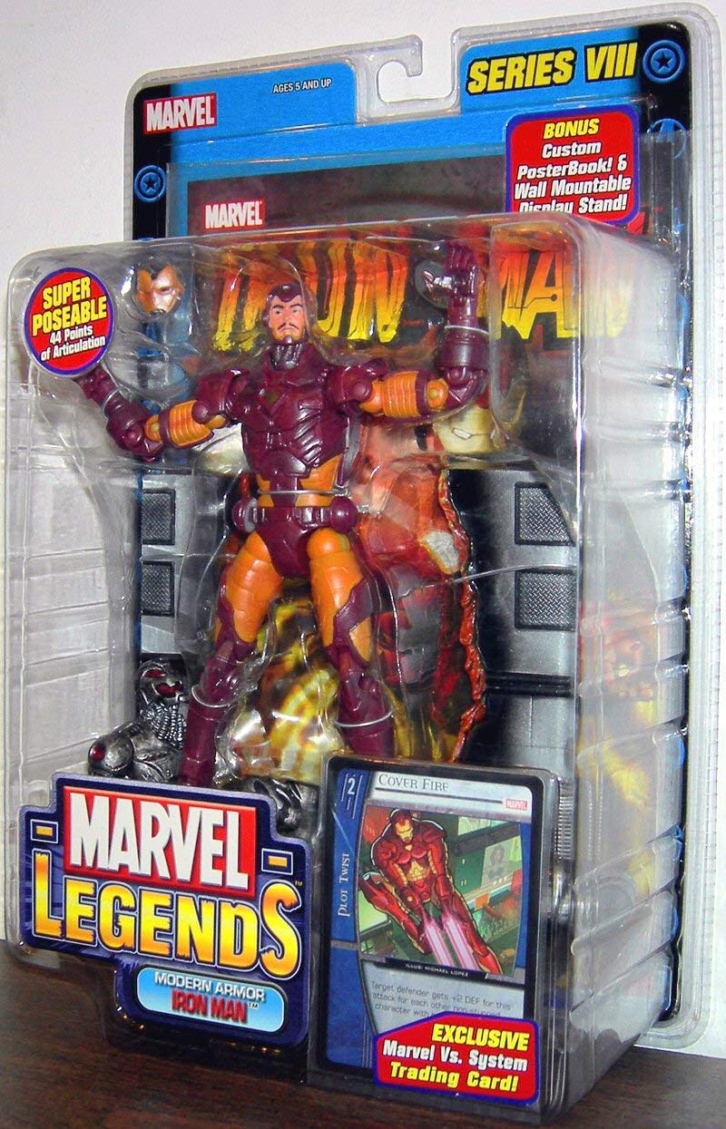 Minimal Ironman Viii Toybiz Iron Man Modern Armor Series Viii