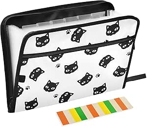 Amazon.com: Cat Kitten Paw Footprint File Folders,Plastic Folders with ...