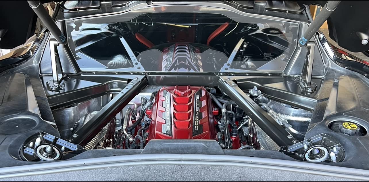 $33/mo - Finance BILLFARO Black Engine Bay Panel Cover,Oxidation ...