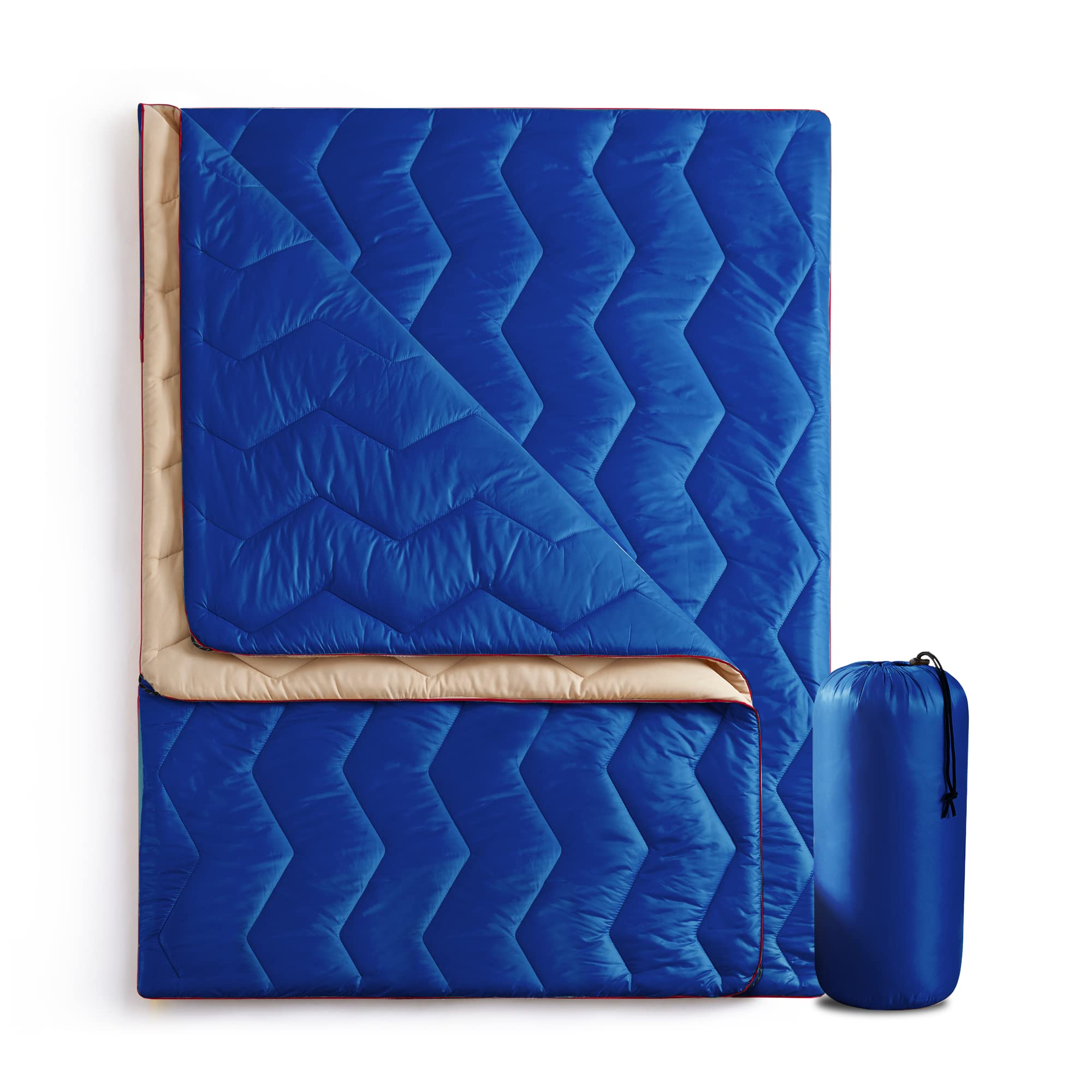 Amazon.com: UNIKOME Outdoor Packable Camping Blanket, Lightweight ...