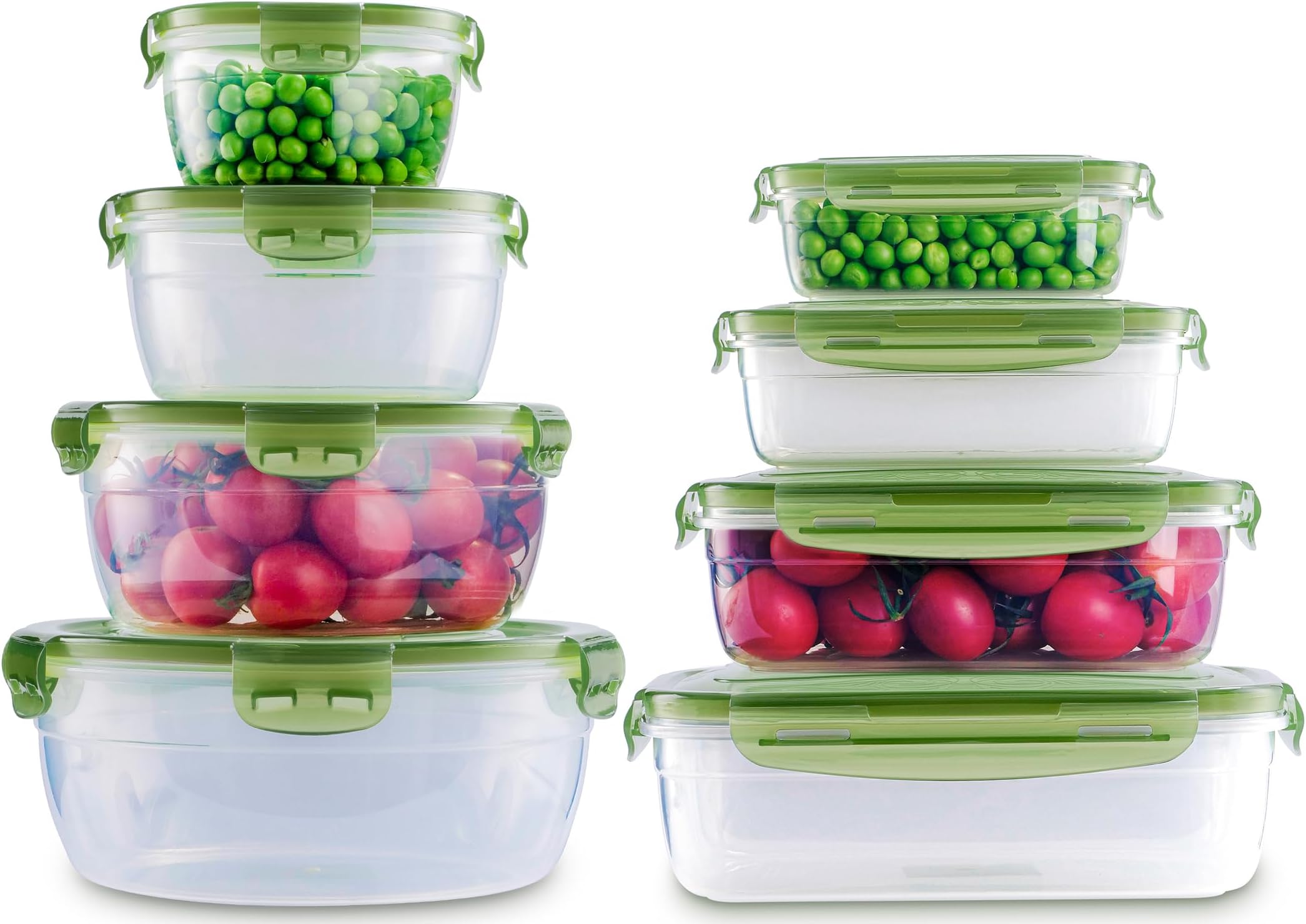 Amazon.com: Stainless Steel Food Storage Containers-3Pcs Leakproof ...
