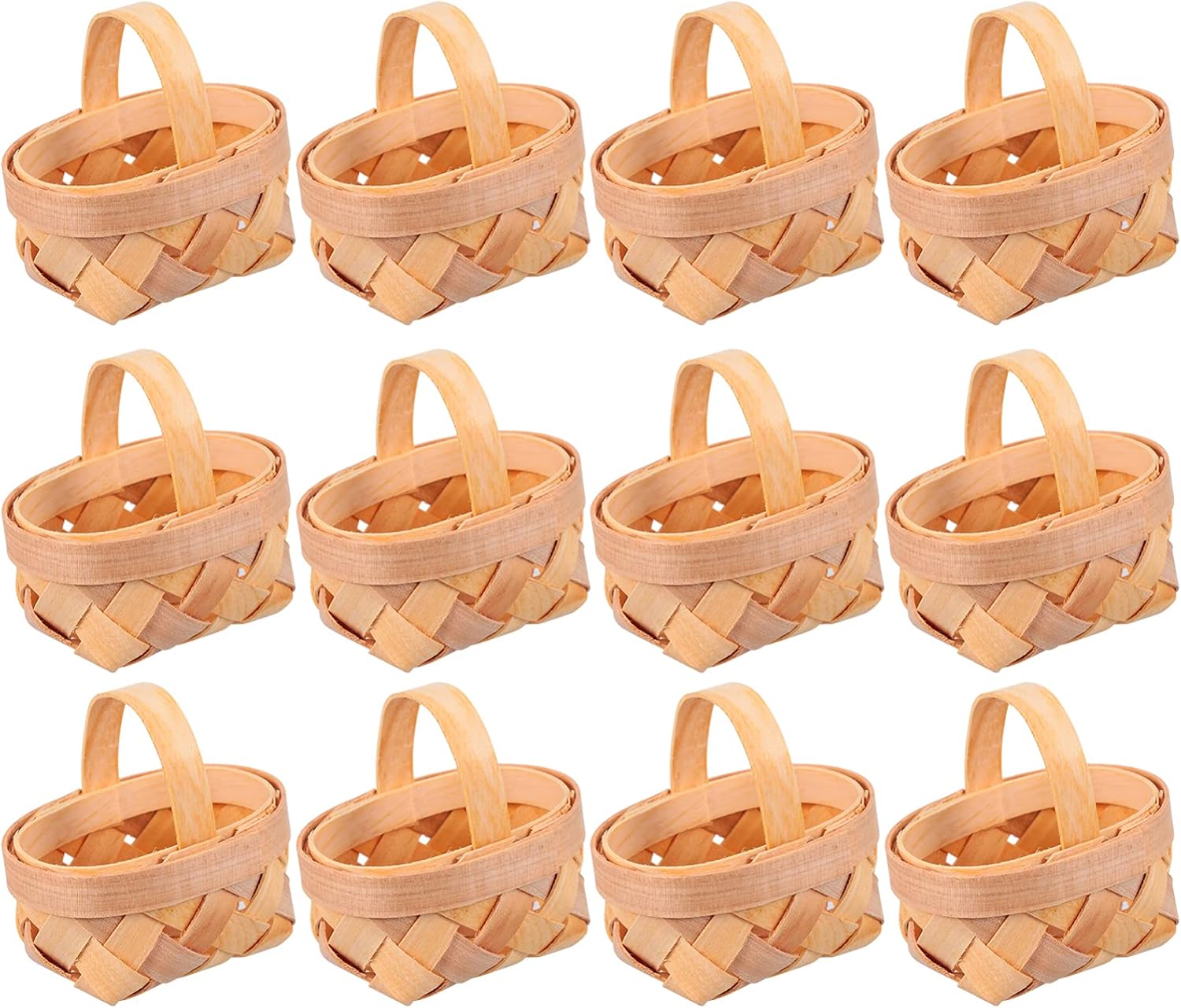 Amazon.com: YARNOW 12pcs Miniature Picnic Baskets with Handles Small ...
