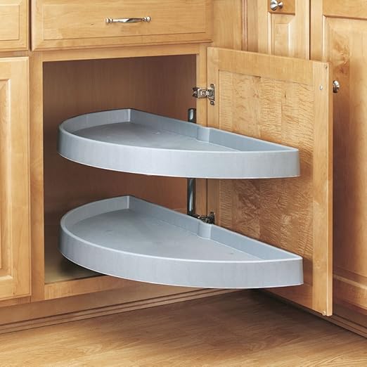 Amazon.com - Half Moon Shelves, White - Lazy Susans