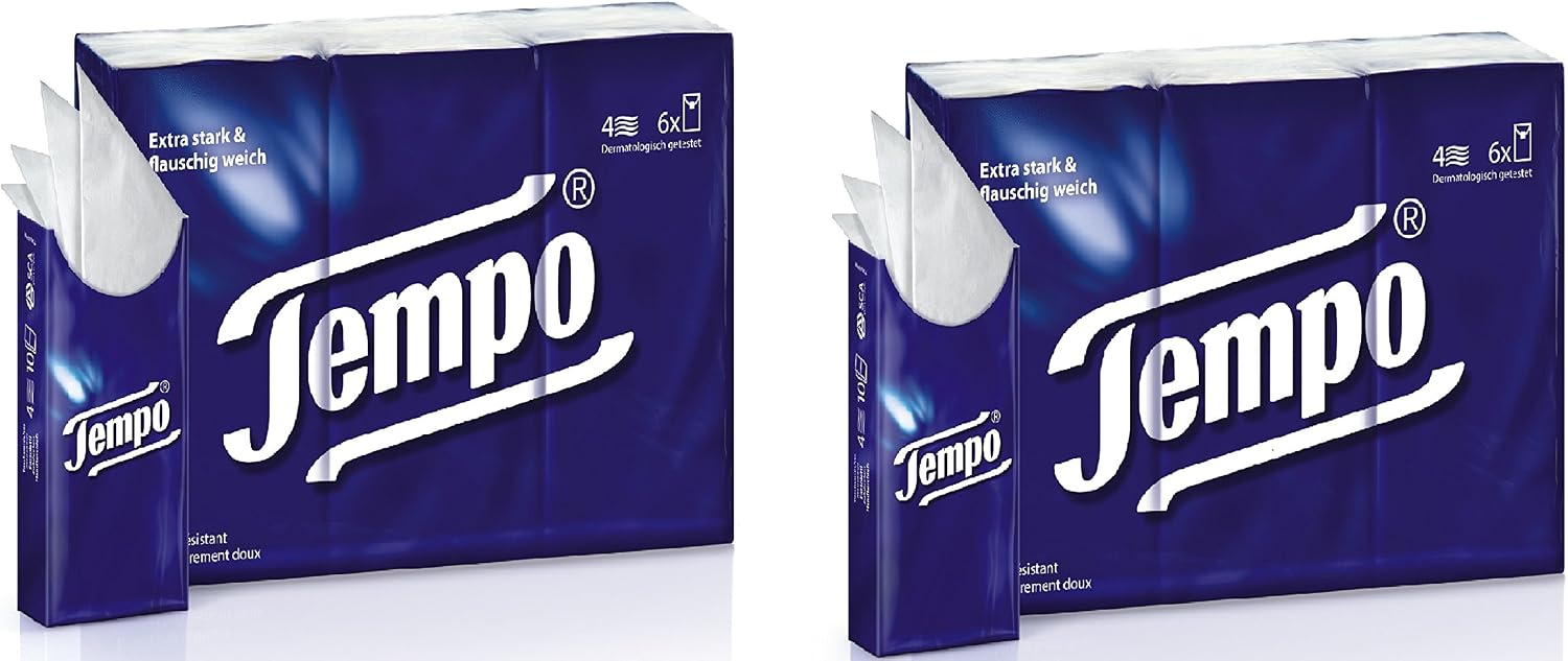 TEMPO Taschentuecher o. Menthol 56505, 6X10 St : Amazon.de: Sonstiges