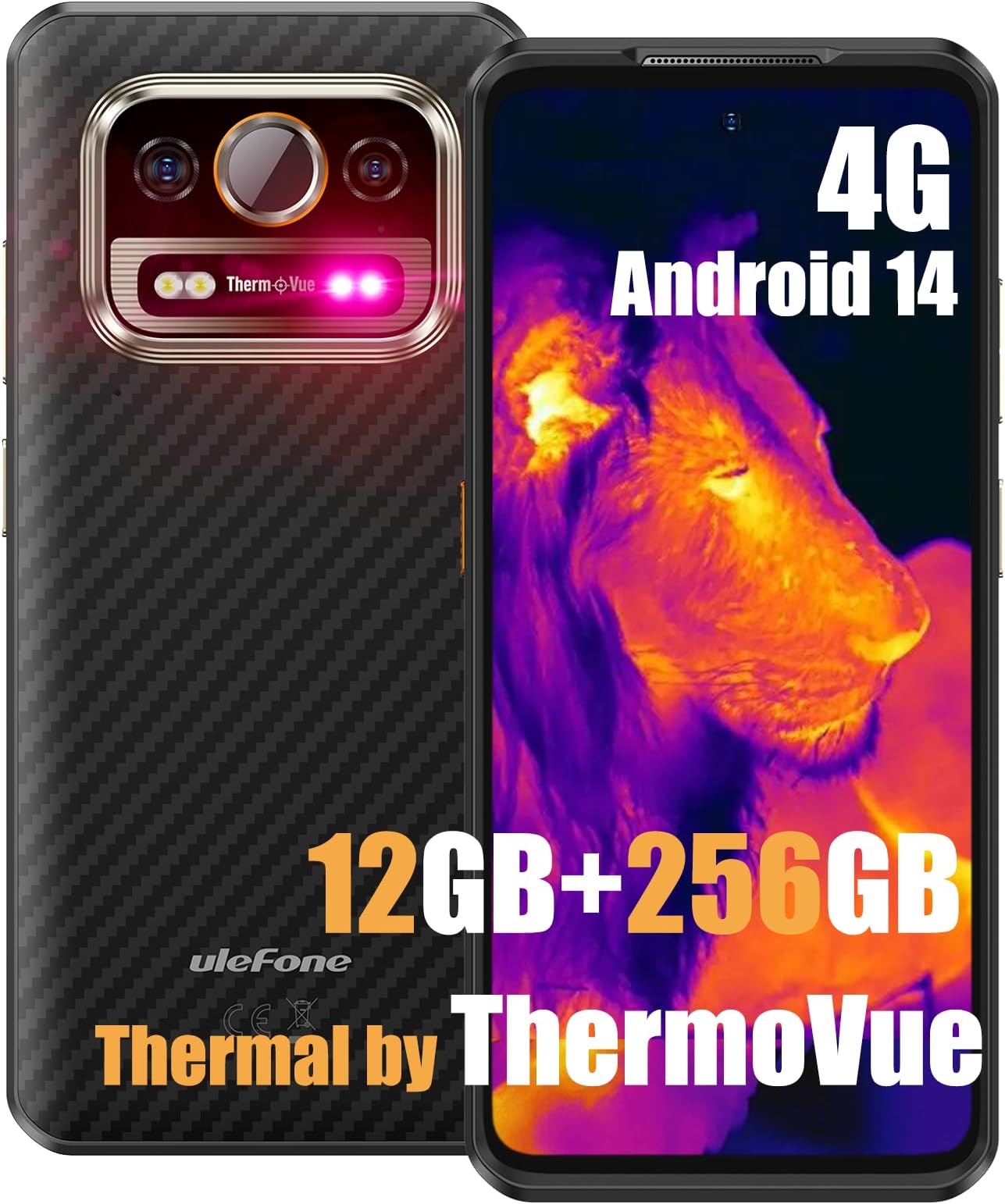 Amazon.com: Ulefone Armor 25T PRO 5G Rugged Smartphone Thermal Imaging ...