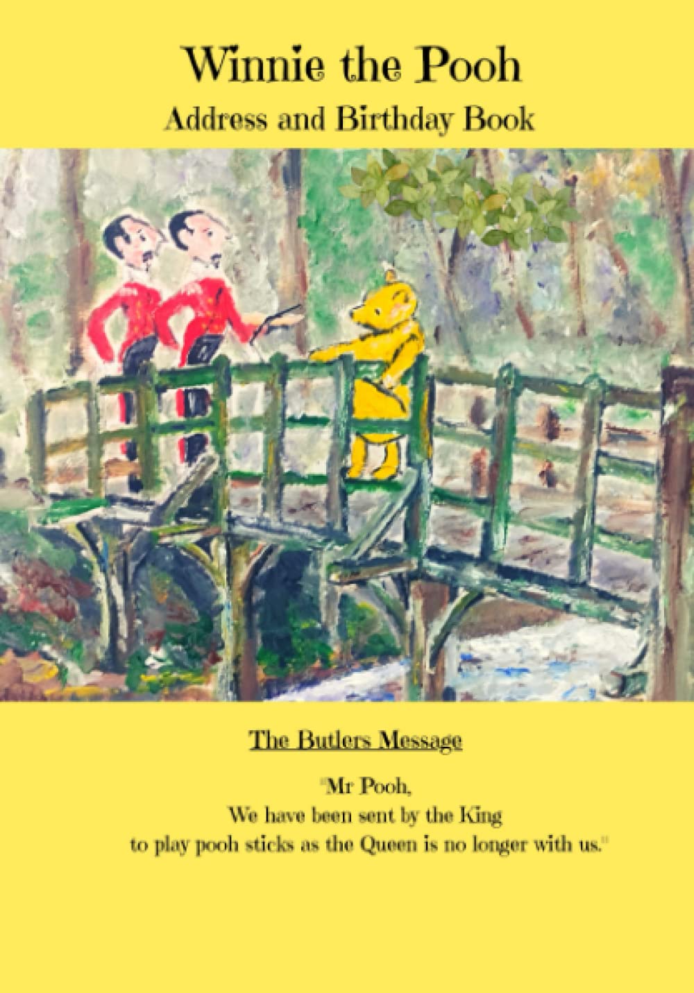 Winnie the Pooh Address and Birthday Book: King and Pooh Bear address ...