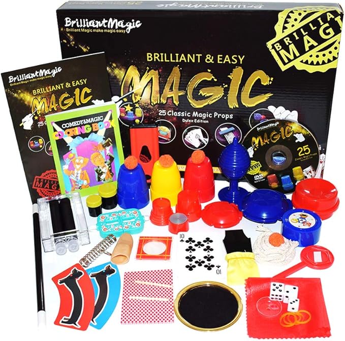 Amazon.com: Jufang Magic Set Magic Kit for Kids Magic Games for ...