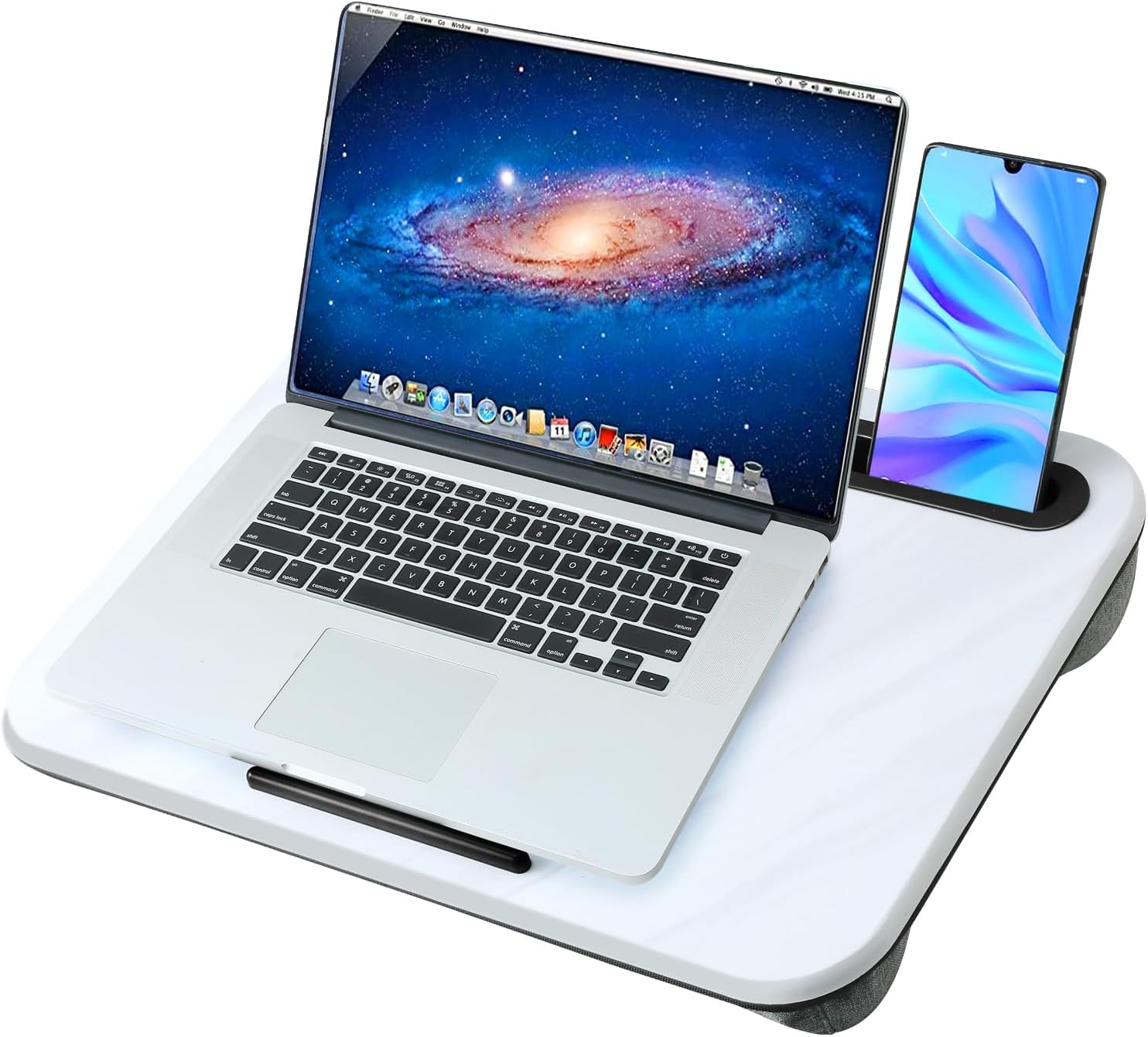 Amazon.com: Laptop Buddy Portable Lap Desk- Cushioned Bottom with Foam ...