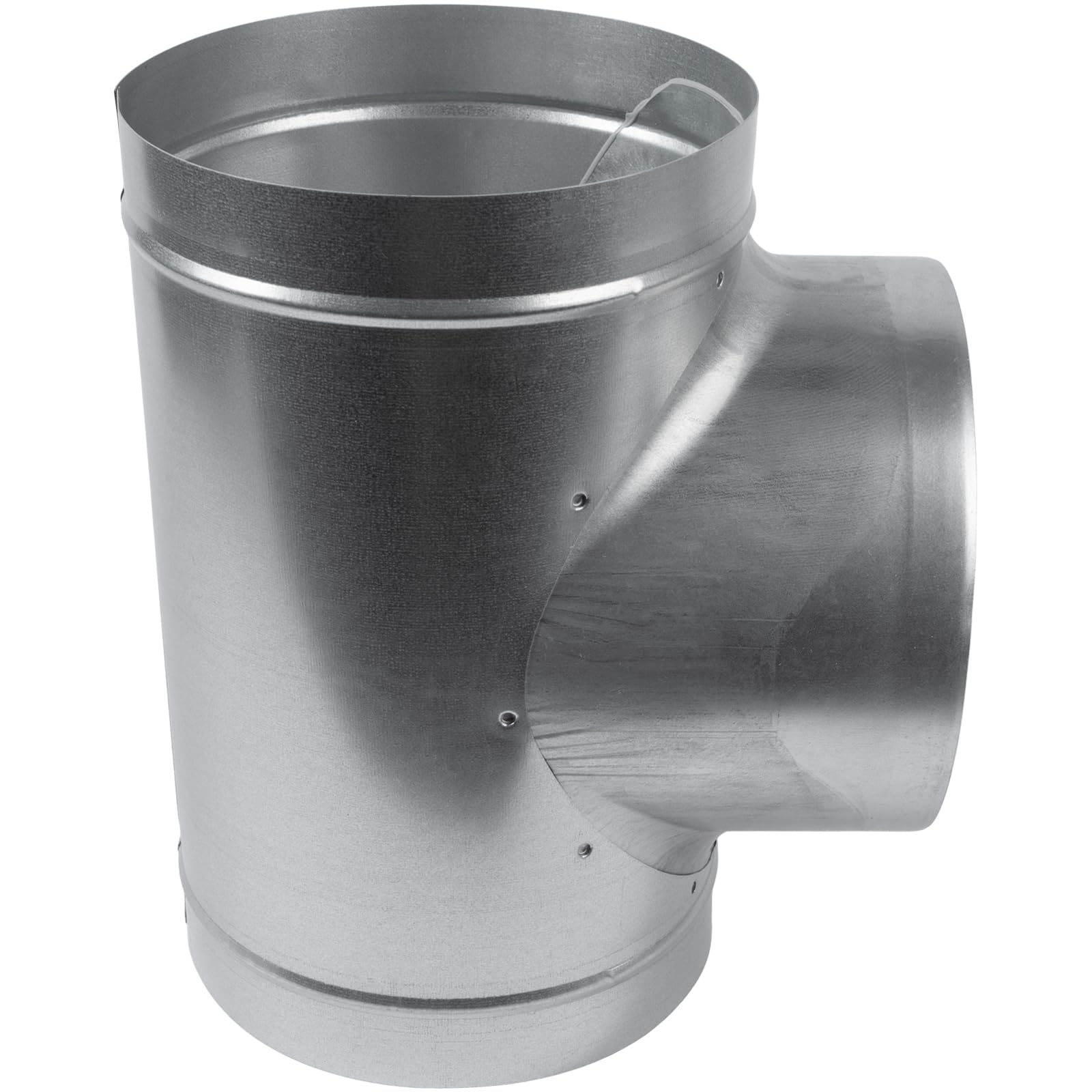 Snapklik.com : ECOPRO VENT 8" Inch 3 Way Metal Duct Splitter 90 Degree ...