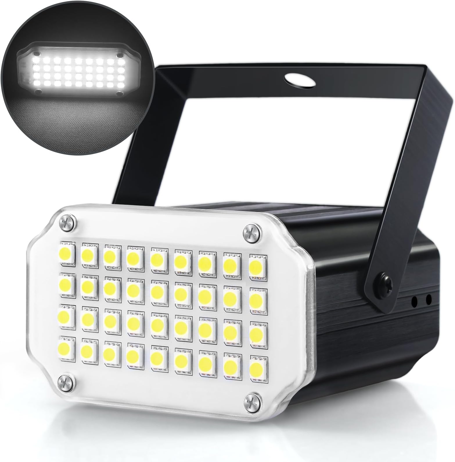 Amazon.com: Halloween Strobe Light with Remote,JLPOW Sound Activated ...