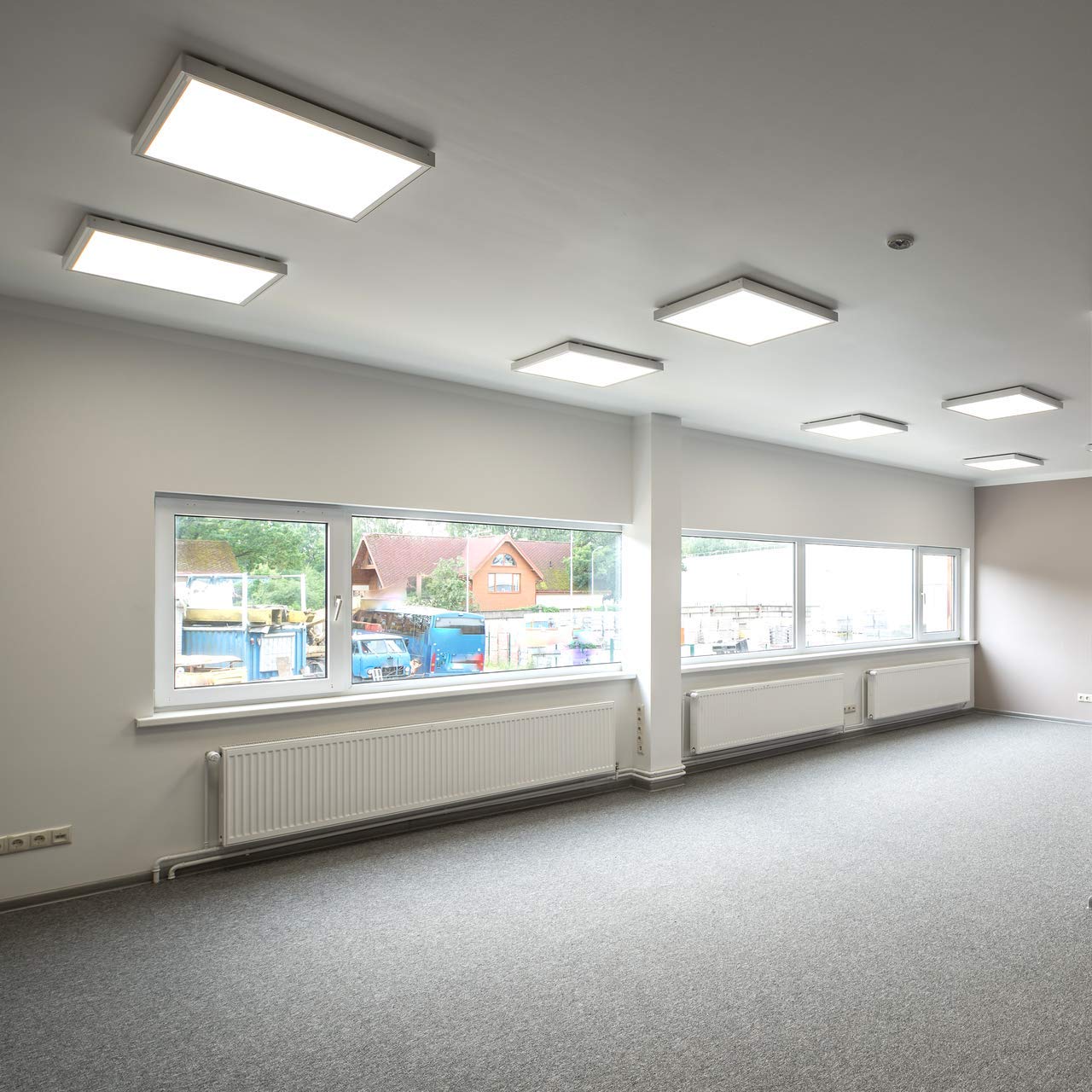 10-Pack 2x4 Surface Mount Kit Aluminum Frame for 2x4 FT LED Troffer ...