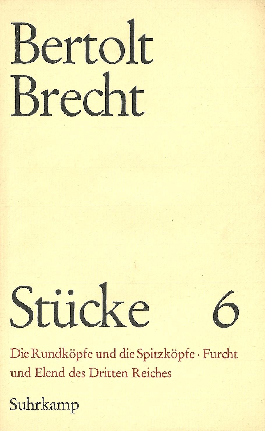 Stücke. 6. Stücke aus dem Exil : Brecht, Bertolt: Amazon.es: Libros
