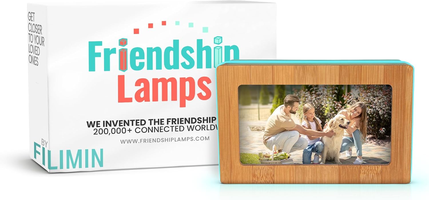 Filimin Friendship Lamps Digital Memory Frame Handmade USA Digital ...