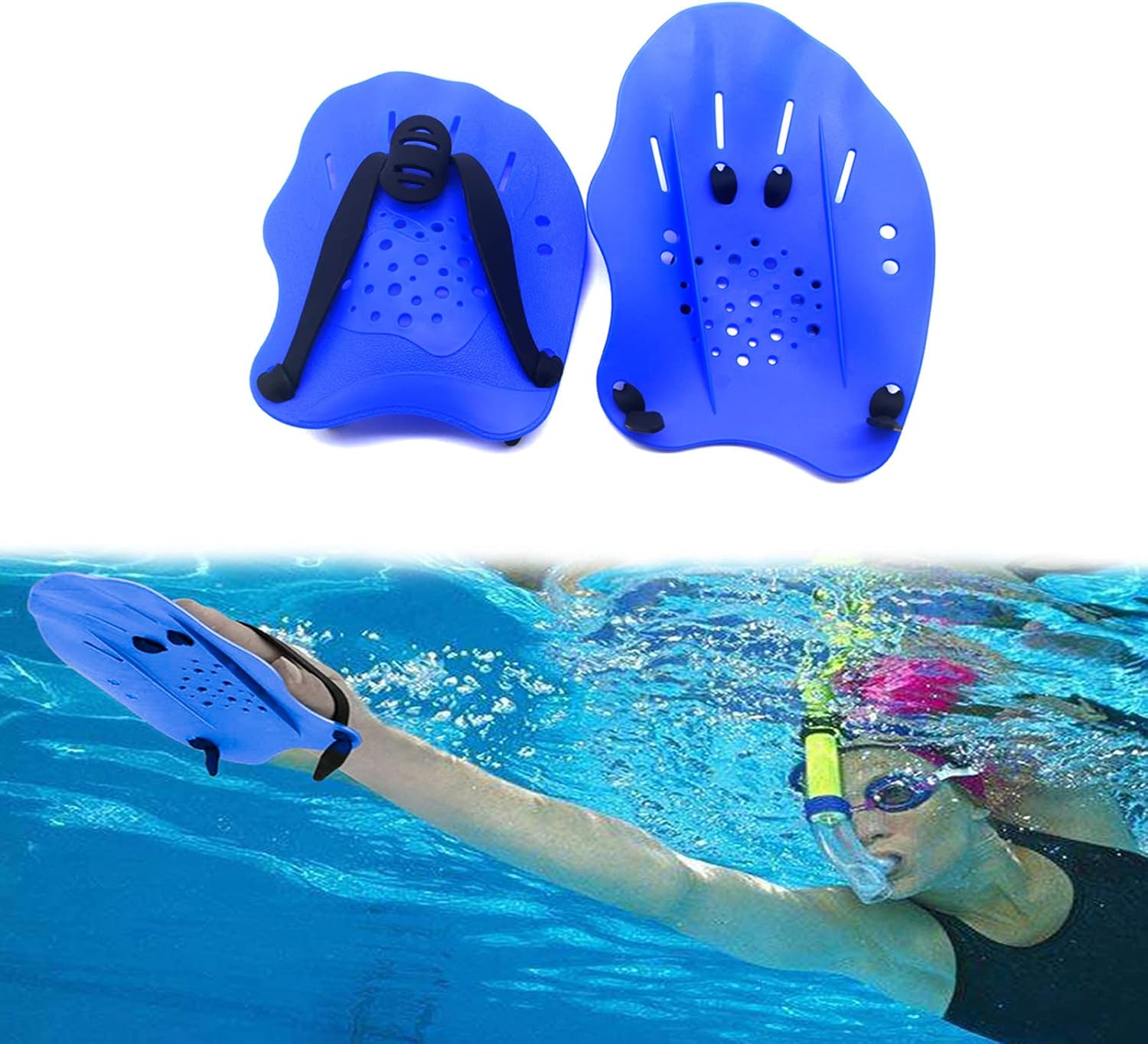 1 Paire Natation Main Pagaie Pagaie, Pagaie D'entraînement de Natation ...