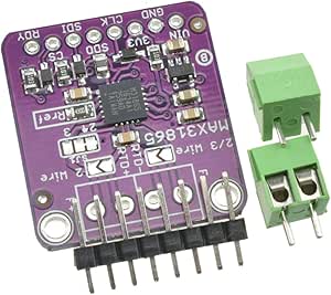 HiLetgo Pt100 Max31865 Rtd Temperatura Termopar Sensor Amplificador Módulo para Arduino : Amazon ...