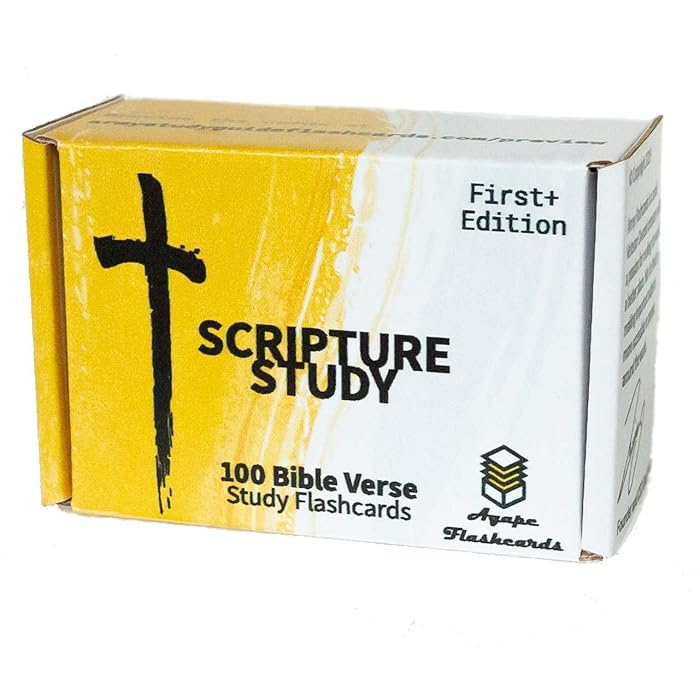 Buy Agape Flashcards- King James Scripture Study Flashcards: 100 of The ...