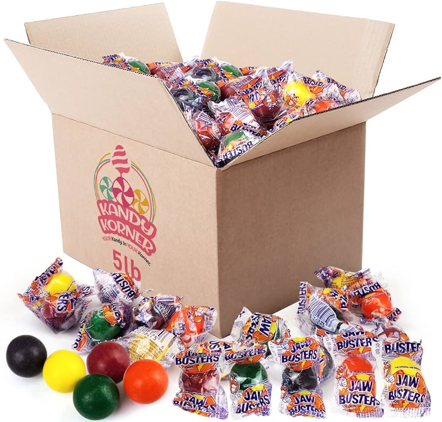 Jaw Breakers Ferrara Pan Ferrara Jawbusters Medium Wrapped, Jawbreaker