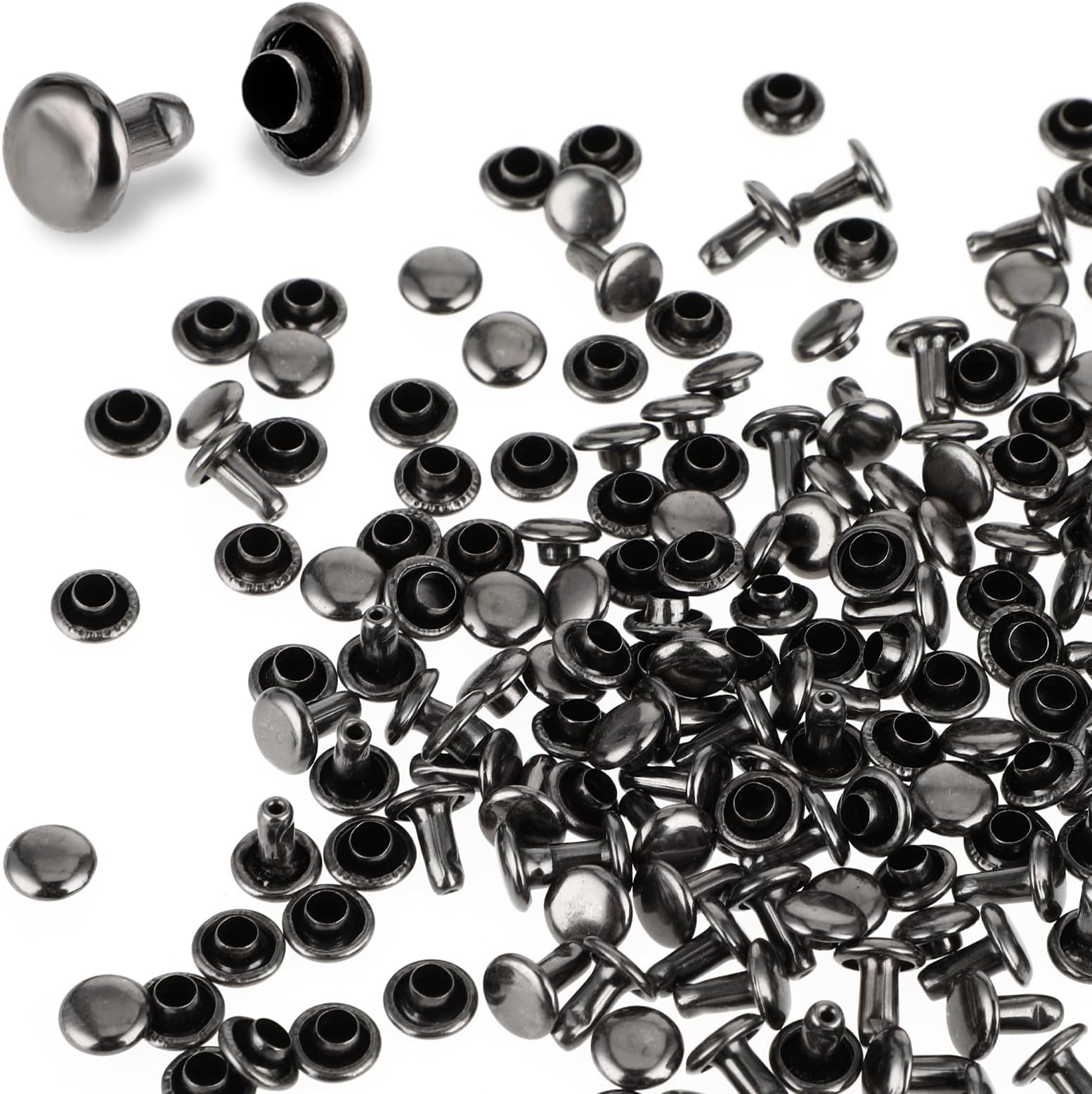 Lot De 200 Rivets Pour Cuir Rivet Cuir Rivet Couture Rivet A Frapper ...